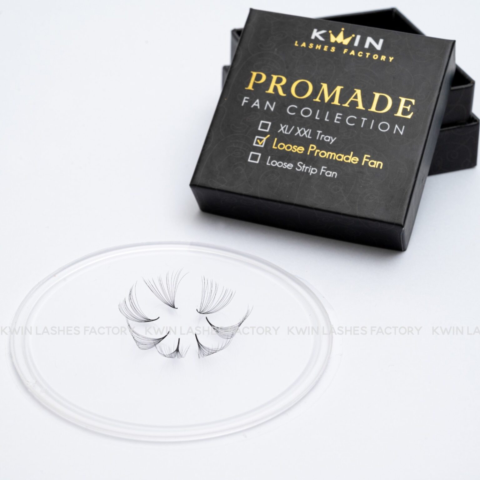 20D Promade Loose Fan with Private Label - Kwin Lashes Factory