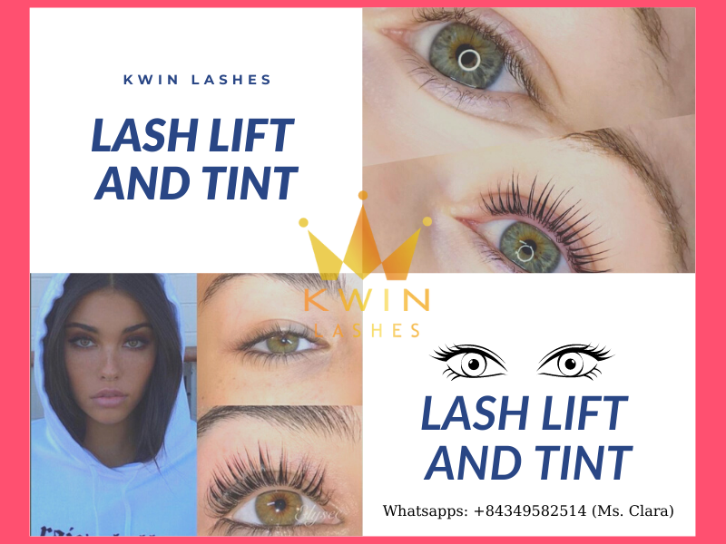 New Mind-blowing eyelash updated: Lash lift and tint - Kwin Lashes